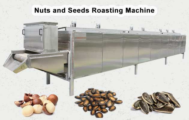 Fully Automatic Sunflower Seeds Roaster Machine Price 300 kg/h